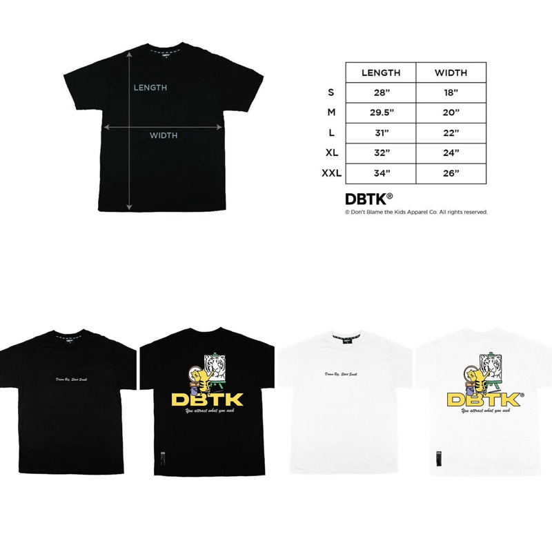 (On-hand) DBTK “ Manifest Tee “ w/Free Sticker | Shopee Philippines
