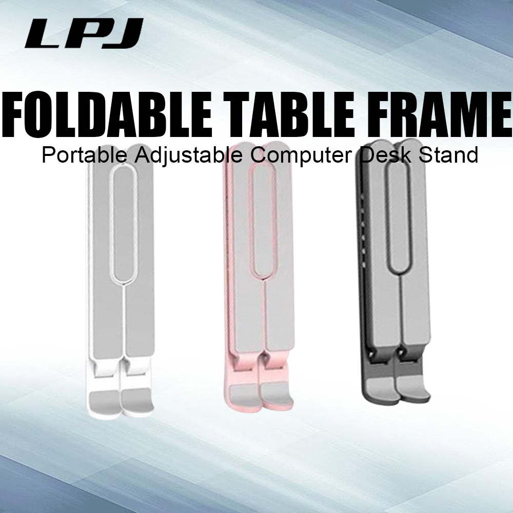 Portable Adjustable Foldable Laptop Desk Stand Raise and Lower Laptop ...