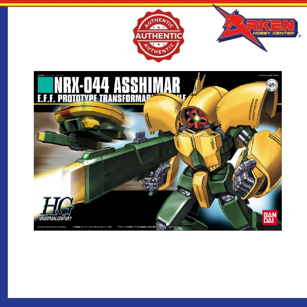 BANDAI Gunpla - HGUC 1/144 NRX-044 Asshimar | Shopee Philippines
