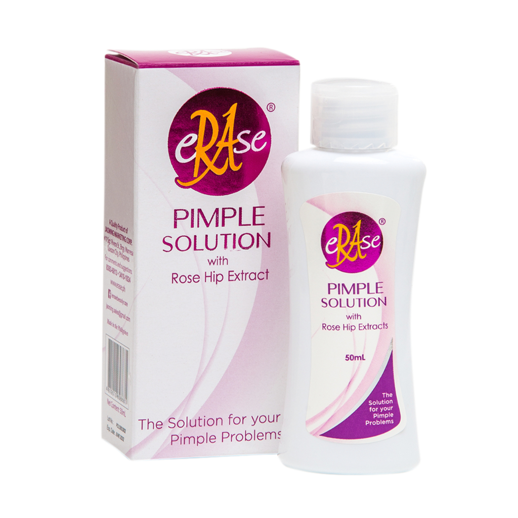 Erase Pimple Solution 50ml | Shopee Philippines