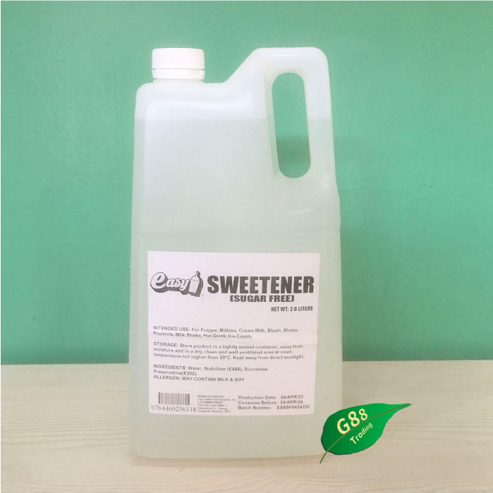Easy Sweetener (Sugar Free) 2.0 Liters | Shopee Philippines