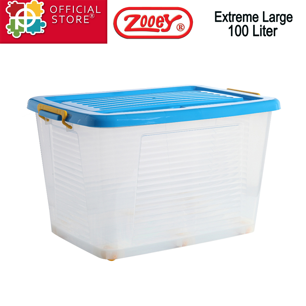 Zooey Extreme Large Storage Box 100L Stock No. 1500 | Shopee Philippines