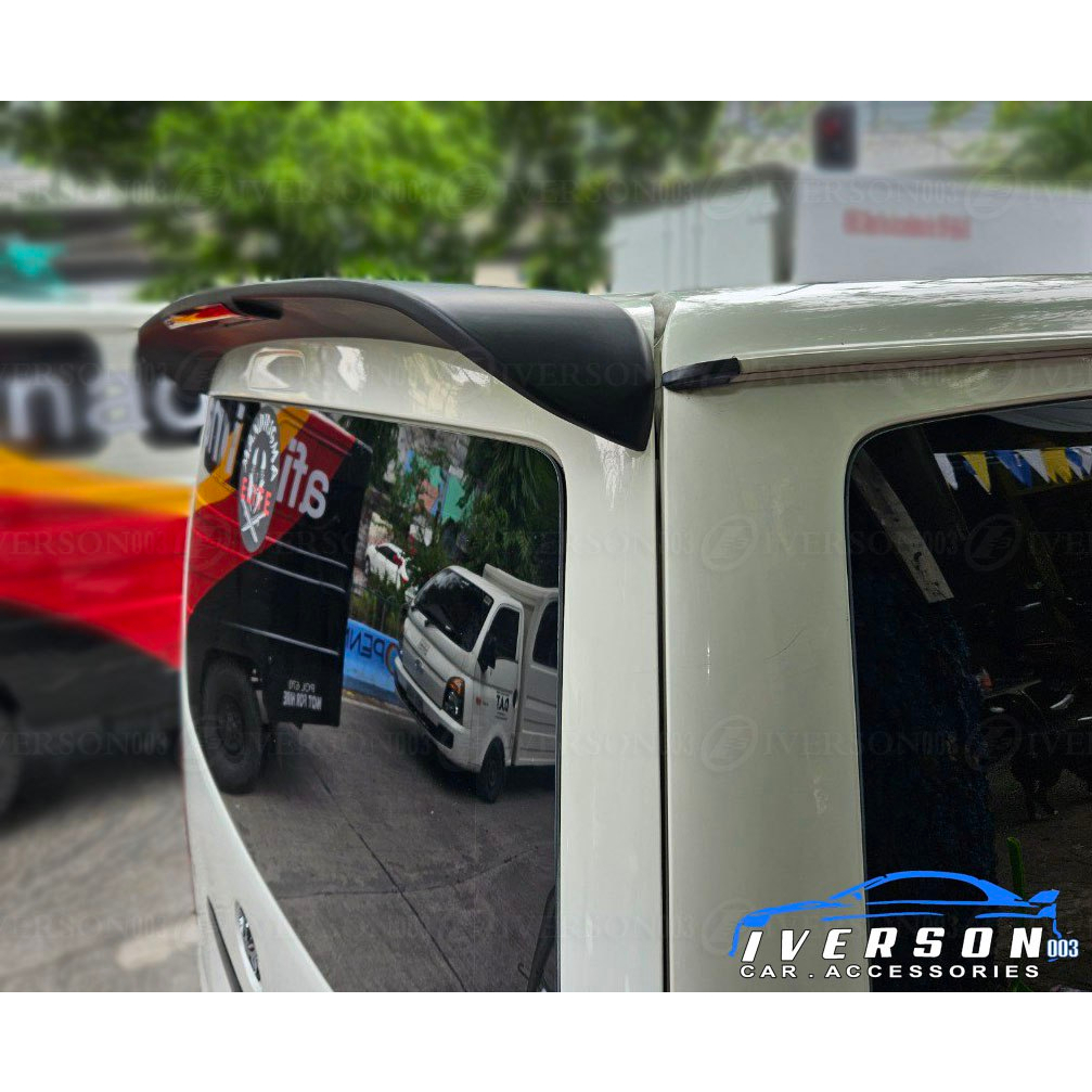 Hi ace Spoiler for Toyota Hiace Commuter 2014 to 2023 | Shopee Philippines