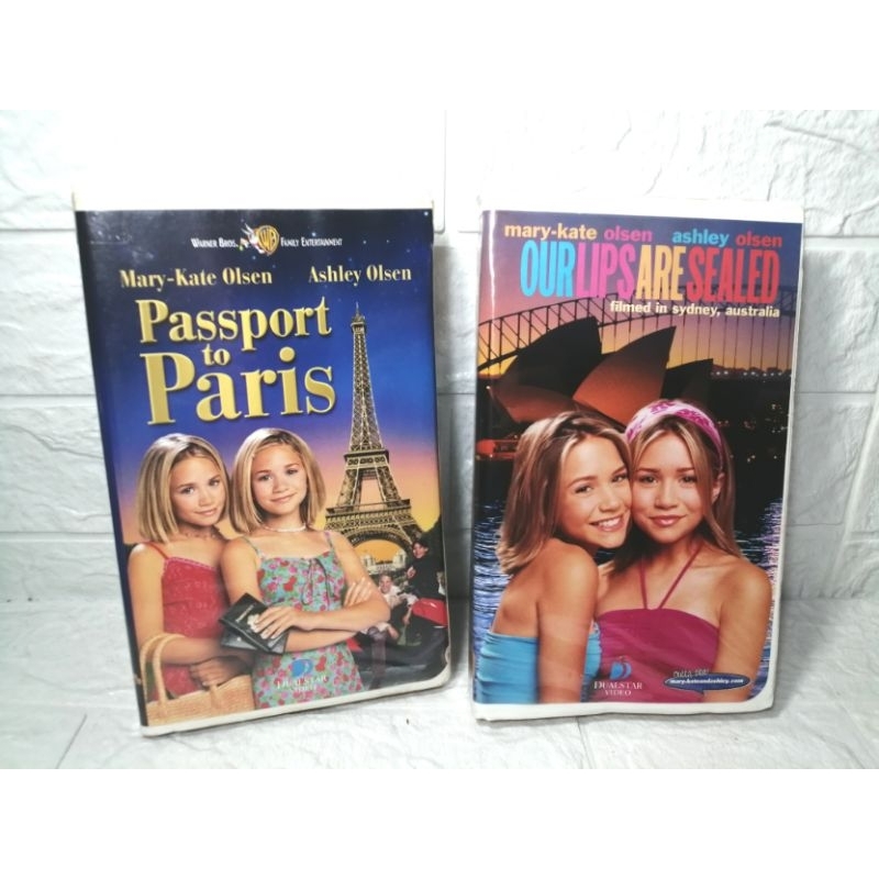 1999 / 2000 Mary-Kate & Ashley Olsen VHS Tapes Movies Films Vintage ...