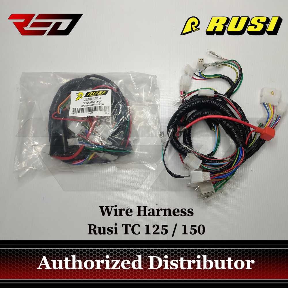 Wire Harness Rusi 125 Original Rusi Parts | Shopee Philippines