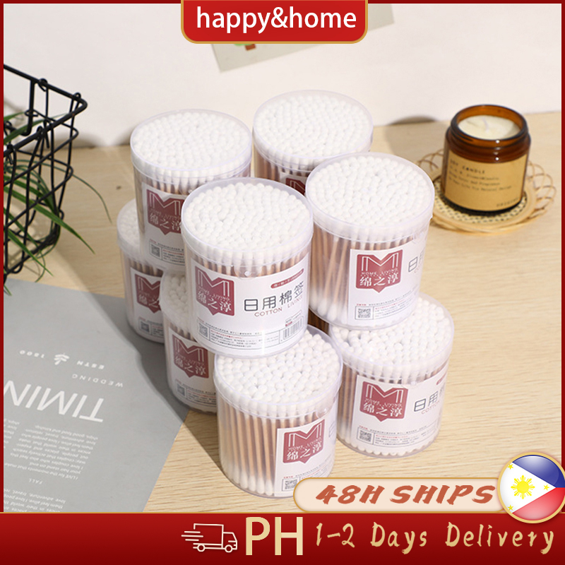 150pcs Double-Headed Sanitary Cotton Swabs Kapok Swabs Cotton Buds ...