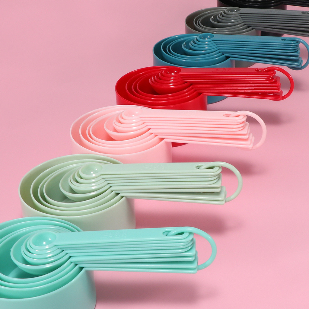 9pcs Measuring Spoon Measuring Cup Set Measuring Utensils | Shopee ...