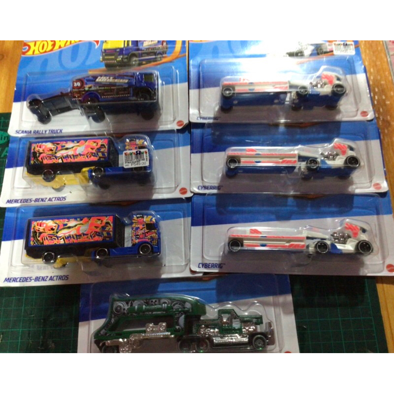 Original Hotwheels TrackingTrucks Super Rigs Track Stars (Sold ...