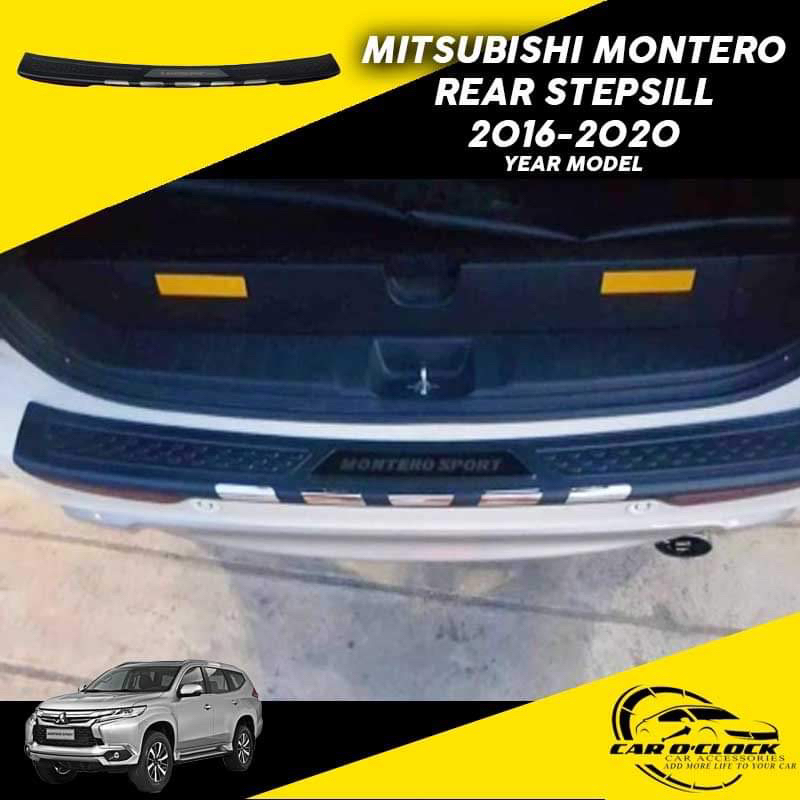 MITSUBISHI MONTERO 2016-2020 REAR STEPSILL | Shopee Philippines