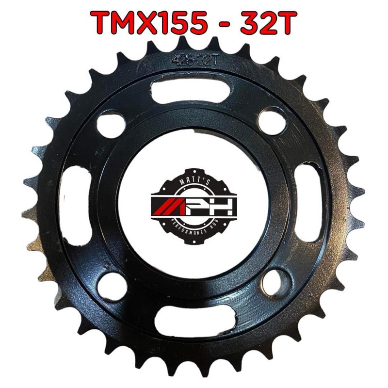 Rear Sprocket TMX155/125 Alpha/Supremo/CG125/CB125/Rouser/Rusi TC ...