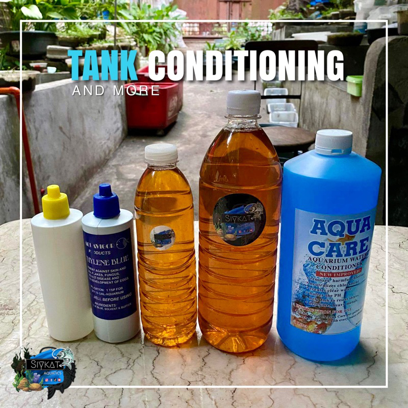 METHYLENE BLUE ANTI-CHLORINE AQUA CARE CONDITIONER TALISAY EXTRACT ...