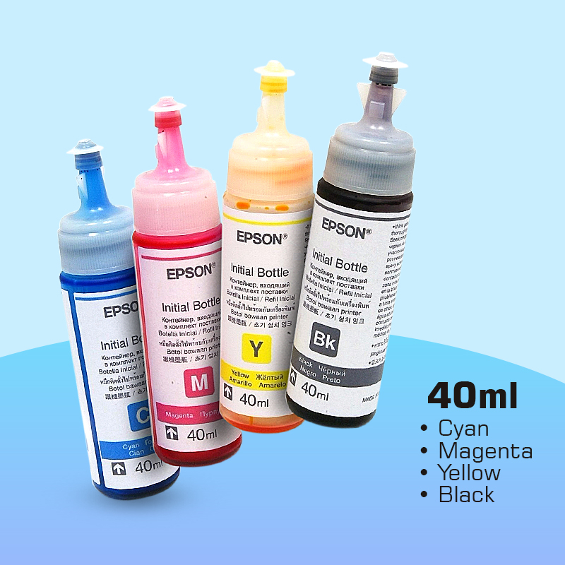 Original EP ink L120/121 Series 40ml (4sets) | Shopee Philippines