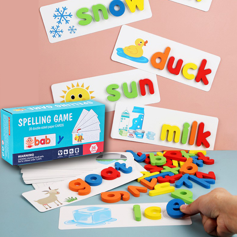 Spelling Game Cognitive Alphabet Spelling and Exercise Thinking Game ...