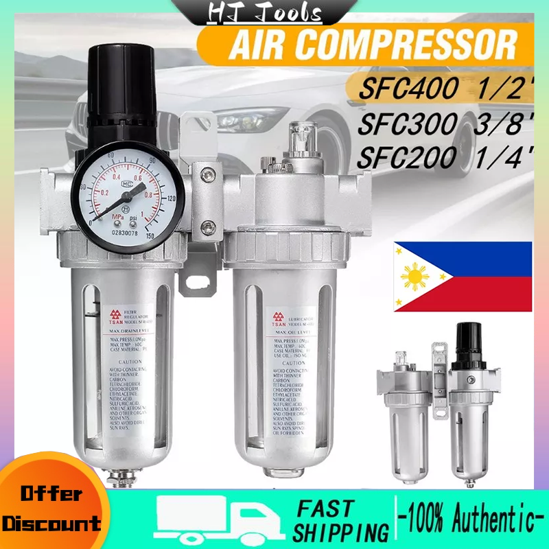 SFC400 SFC2001/2 1/4 compressor fuel water drain filter air compressor filter | Shopee Philippines