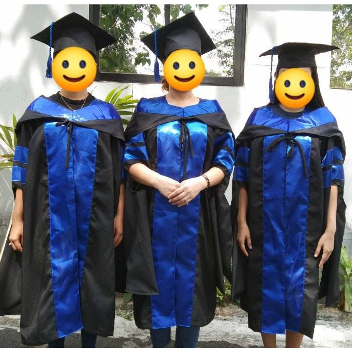 Masteral Royal Blue Toga For Sale | Shopee Philippines