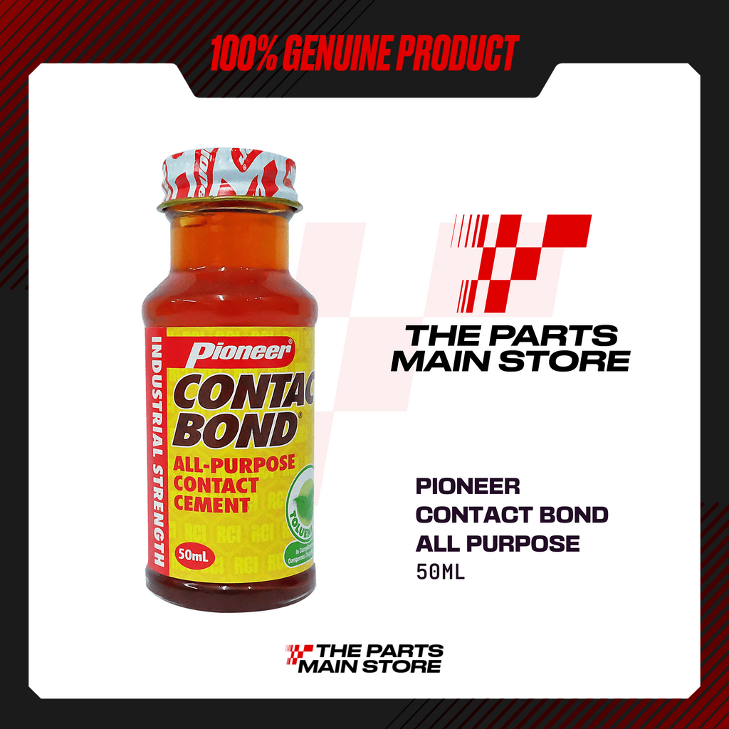 PIONEER CONTACT BOND RUGBY ALL PURPOSE CONTACT CEMENT SMALL 50mL | Shopee Philippines