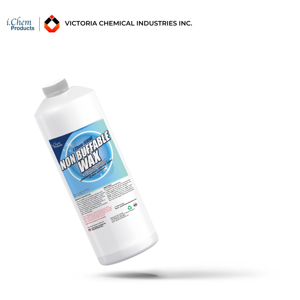 iChem Non Buffable Wax 1 Liter (Floor Wax, 1000ml) | Shopee Philippines