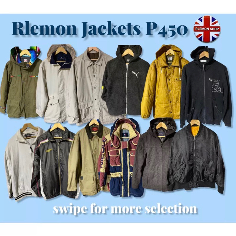 Fashion Jackets Selection 3 @ Php 450 only | Shopee Philippines