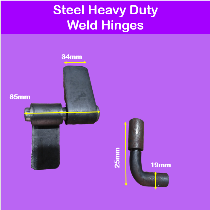 Mago Heavy Duty Weld Hinge High Column*Hinge High Column Shaft Hinge ...