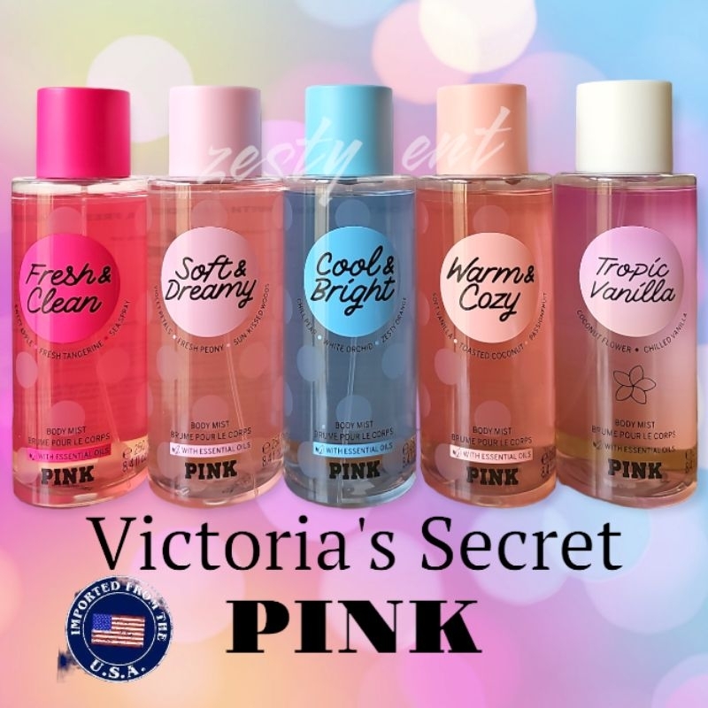 Victoria's Secret PINK Body Mist Collection 250ml/8.4fl. oz. | Shopee ...