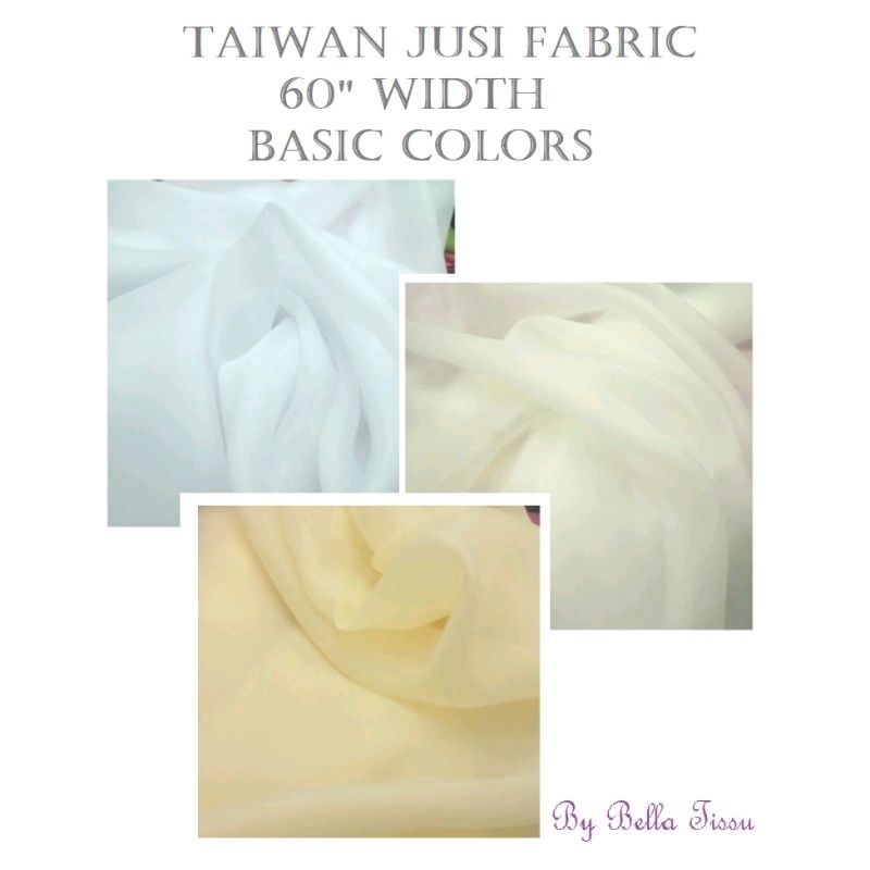 [PAGE 2] TAIWAN JUSI FABRIC 60"width | Shopee Philippines