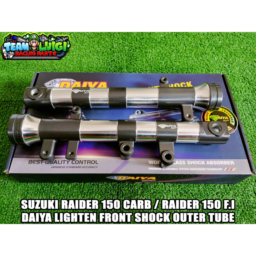 DAIYA LIGHTEN FRONT SHOCK FOR SUZUKI RAIDER 150 CARB / RAIDER 150 F.I ...