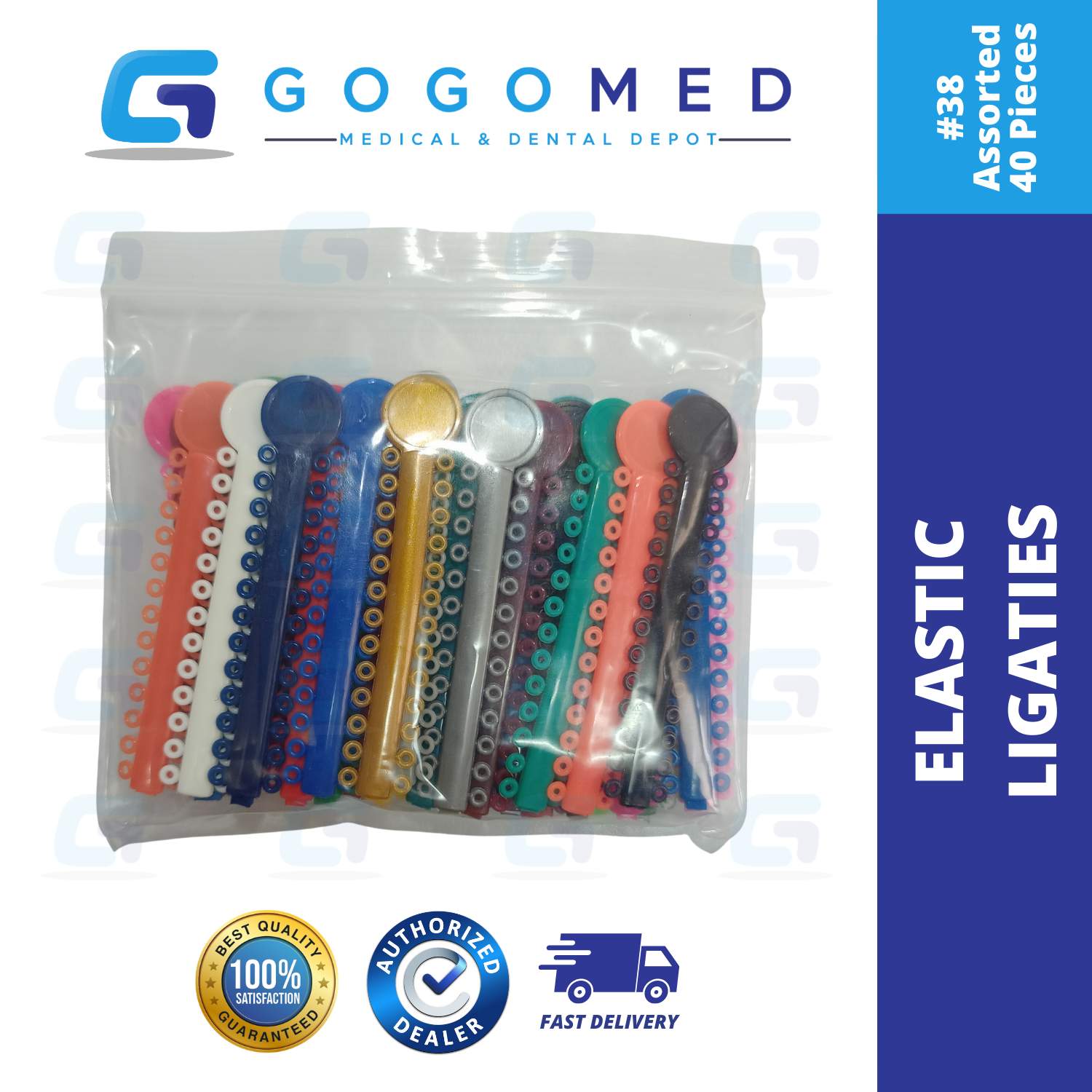 Colored Rubber Sticks - 40 Pieces per Pack | Shopee Philippines