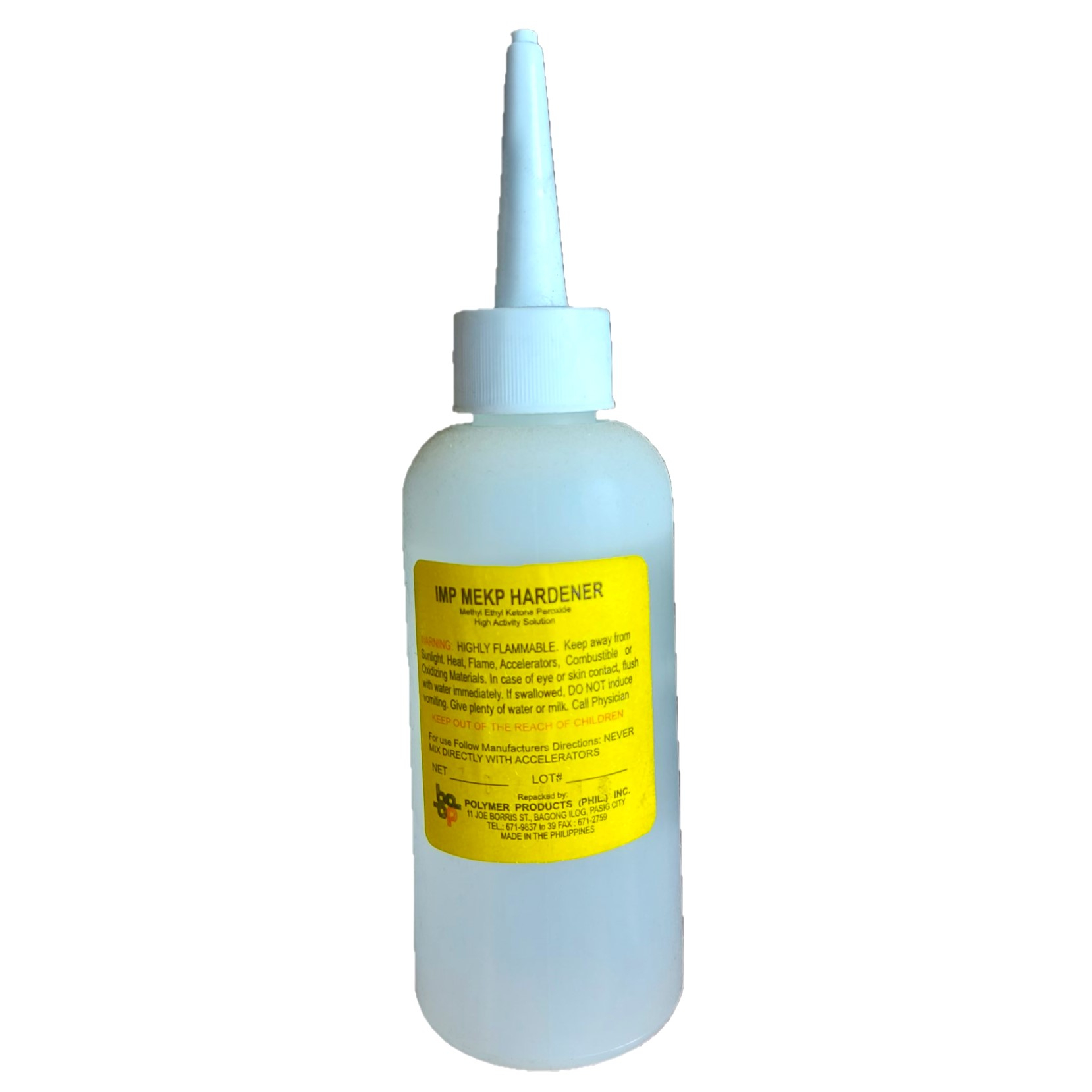 Polymer MEKP Hardener for Premix Polymer Resin - 120cc | Shopee Philippines