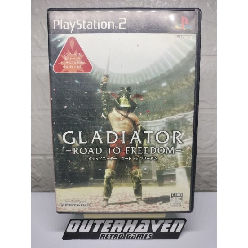 PS2 Gladiator Road to Freedom NTSC J (Standard Edition) | Shopee ...