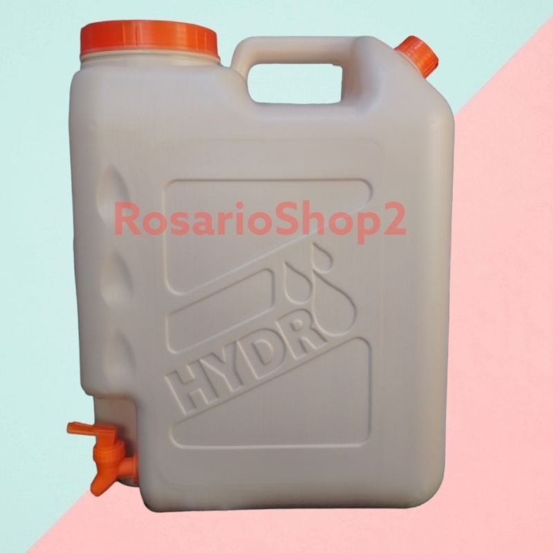 AESTHETIC Water Container 20 Liters/ 5 Gallon Cream Biege Slim Jug for ...