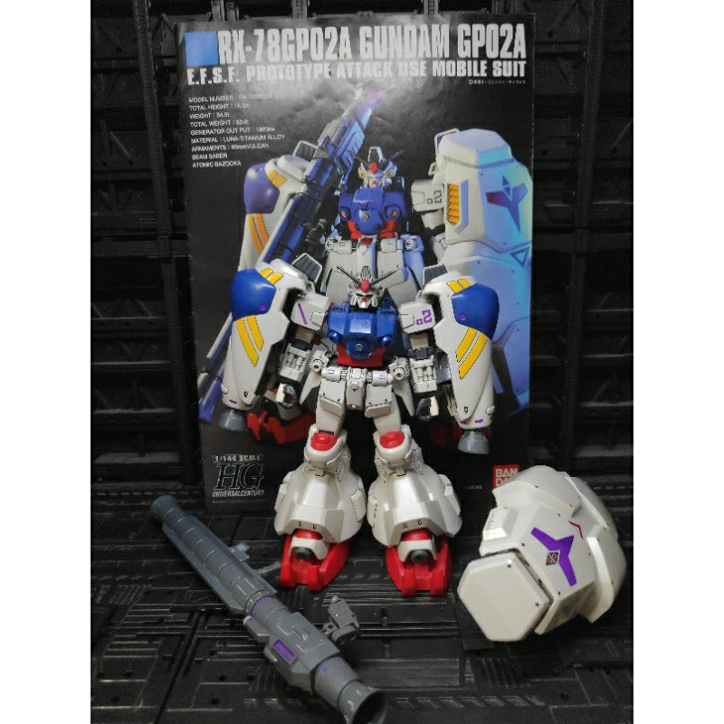 HG 1/144 Gundam GP02A | Shopee Philippines