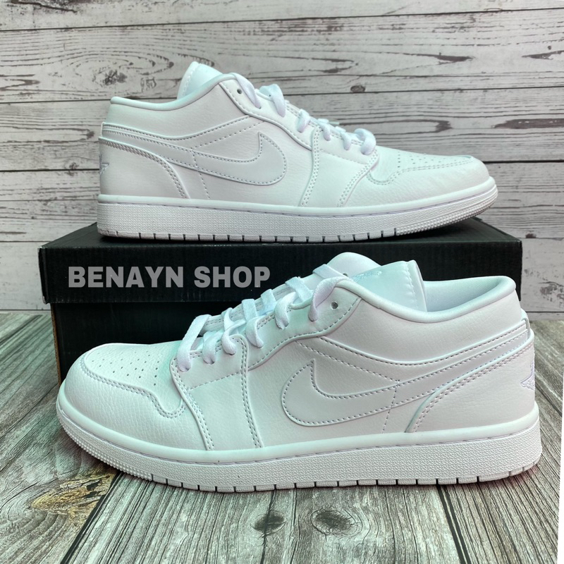 BN J1 Low "Triple White" Unisex | Shopee Philippines