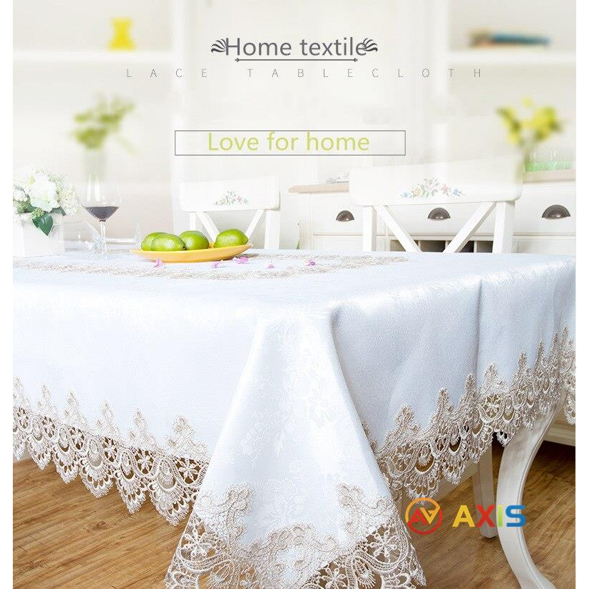 AXIS.PH Tablecloth Embroidery Lace Dining Table Cloth European ...