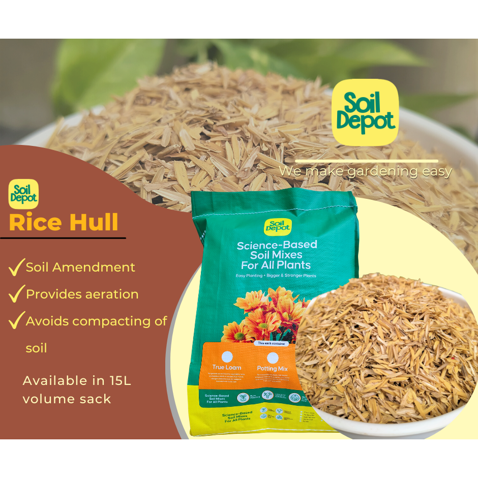 Rice Hull - Soil Depot | Shopee Philippines