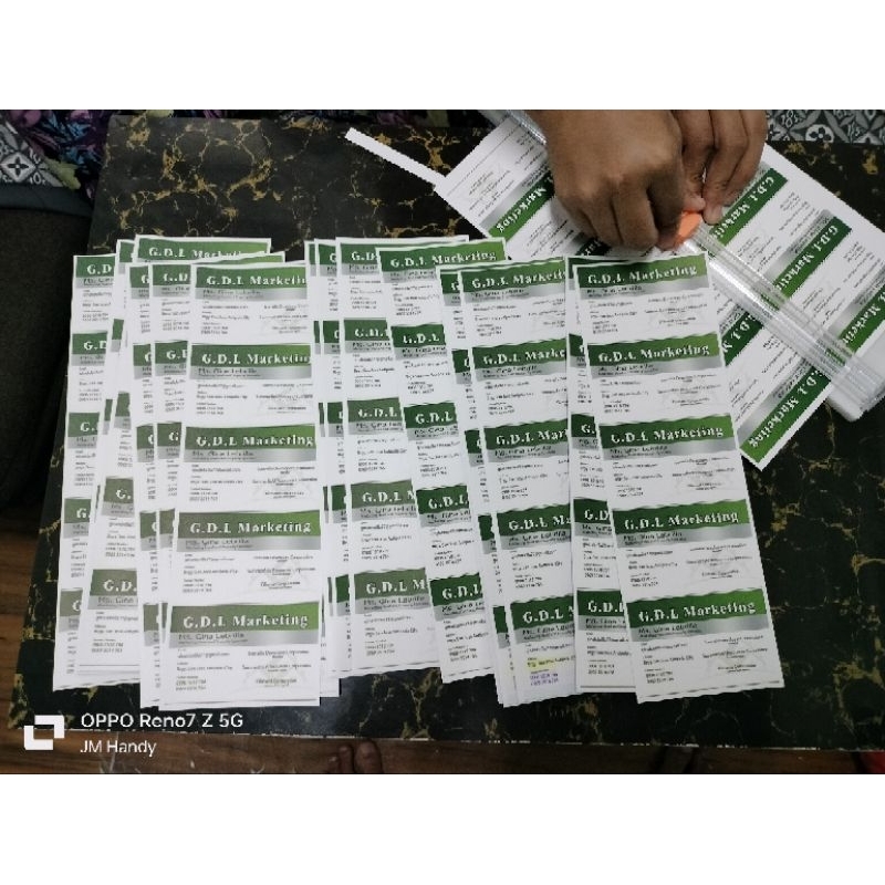 PERSONALIZED CALLING CARD | Calling card paper | Per pcs | Shopee ...