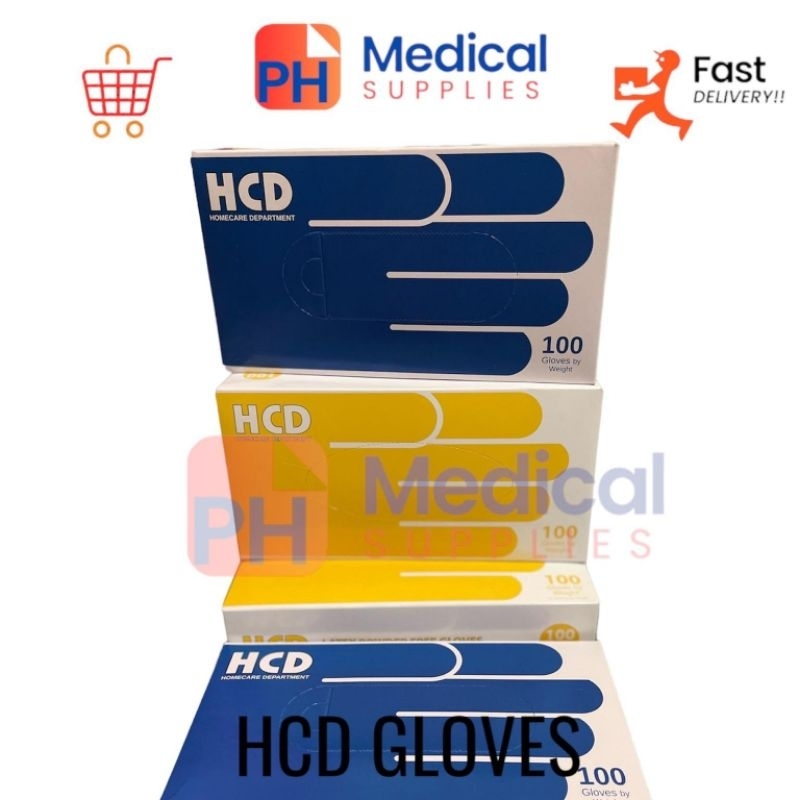 HCD Powder Free Examination Gloves | Latex | Nitrile | High Good ...