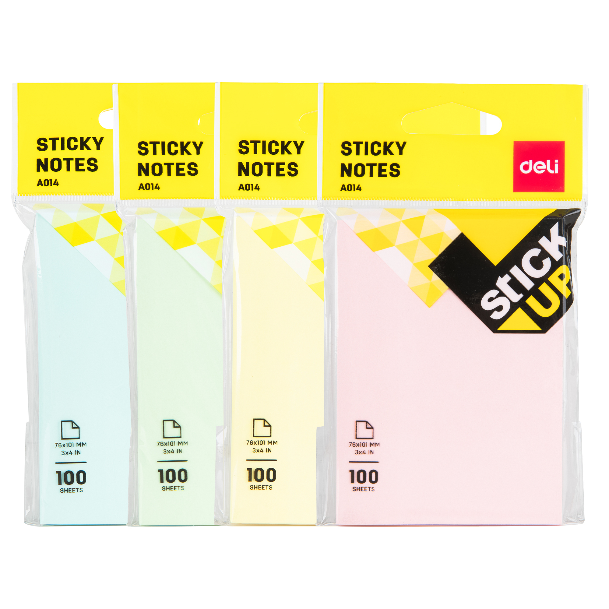 Deli A01402 Sticky Note Pastel 3x4in (1PC) | Shopee Philippines