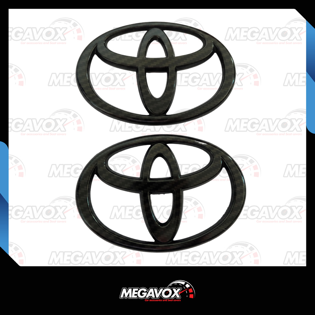 Toyota Wigo 2012-2023 Carbon Logo Set | Shopee Philippines