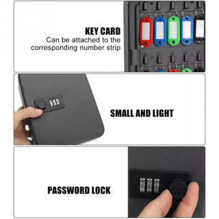 Home Storage Security Password Key Safe Box Combination Operated Lock ...