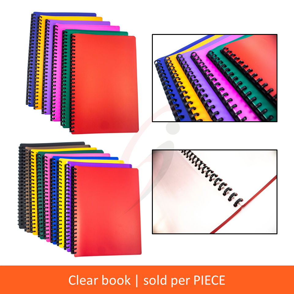 (per pc) Clear Book/clearbook | Short, long | Shopee Philippines