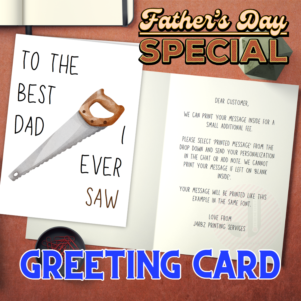 Father's Day Card, To The Best Dad I Ever Saw Card, Father's Day Card ...
