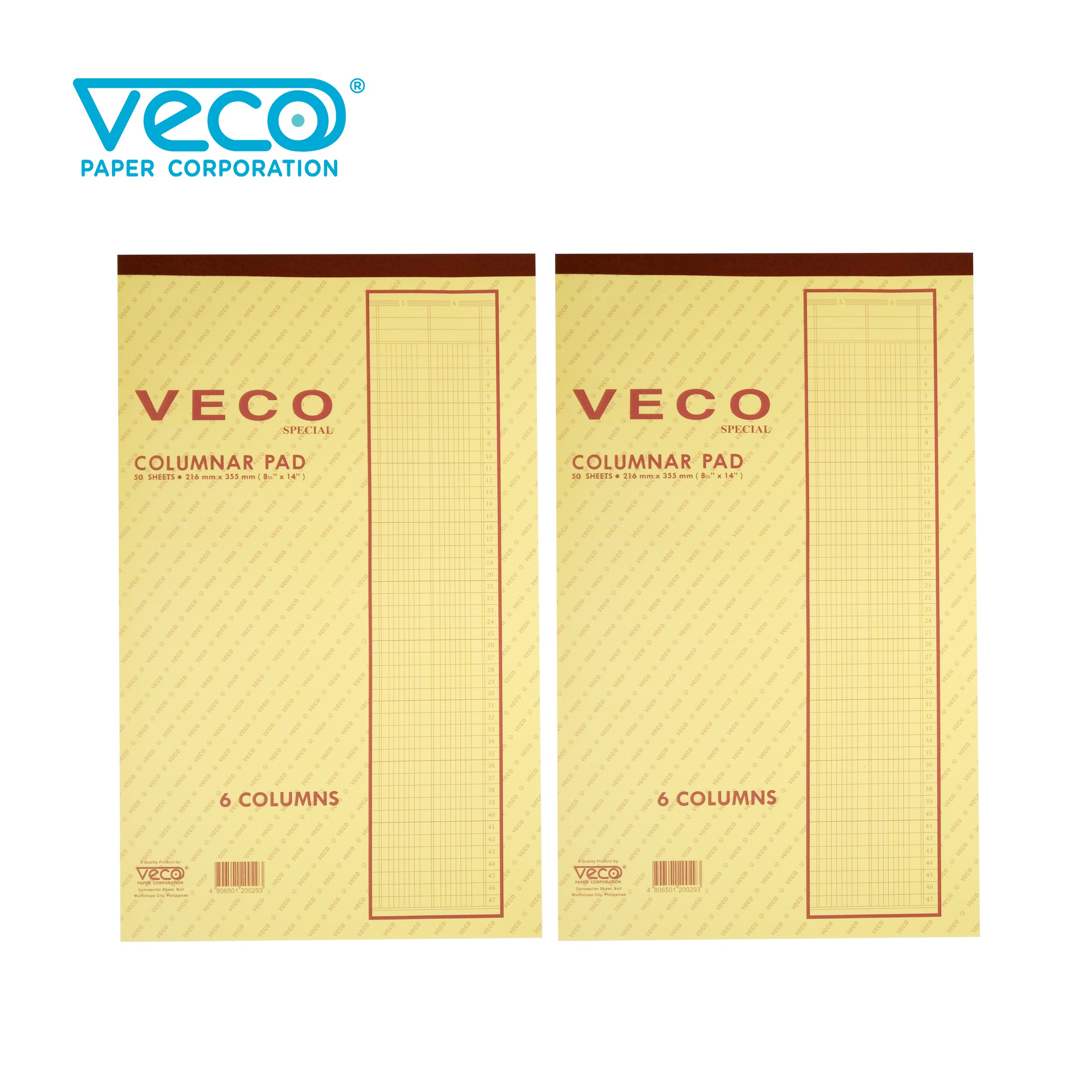 Veco Accounting Columnar Pad (2,3,4, 5,6,8 cols) | Shopee Philippines