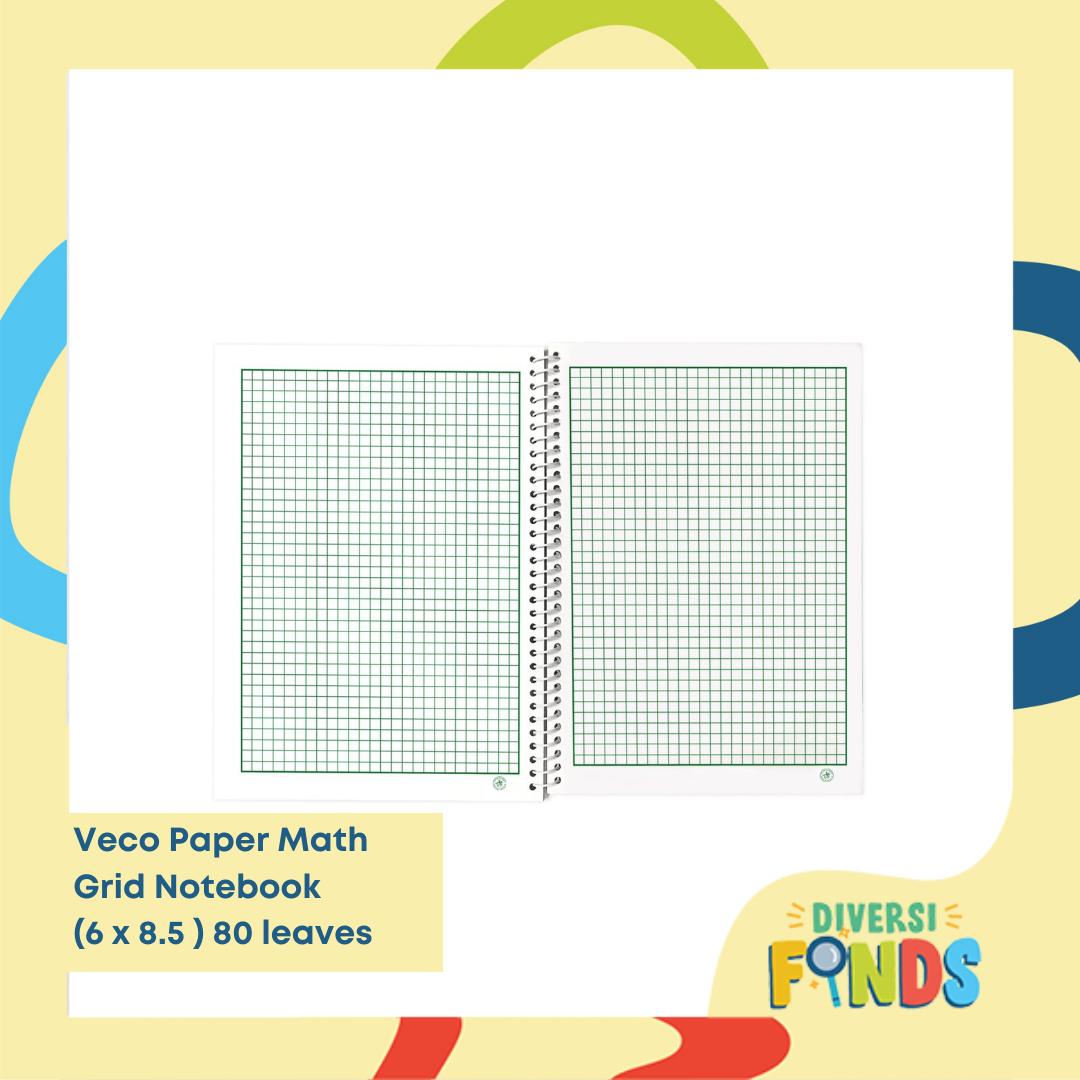 Veco or Vanda Math Notebook - Small 6x8.5" and Big 8.5x11" | Shopee ...