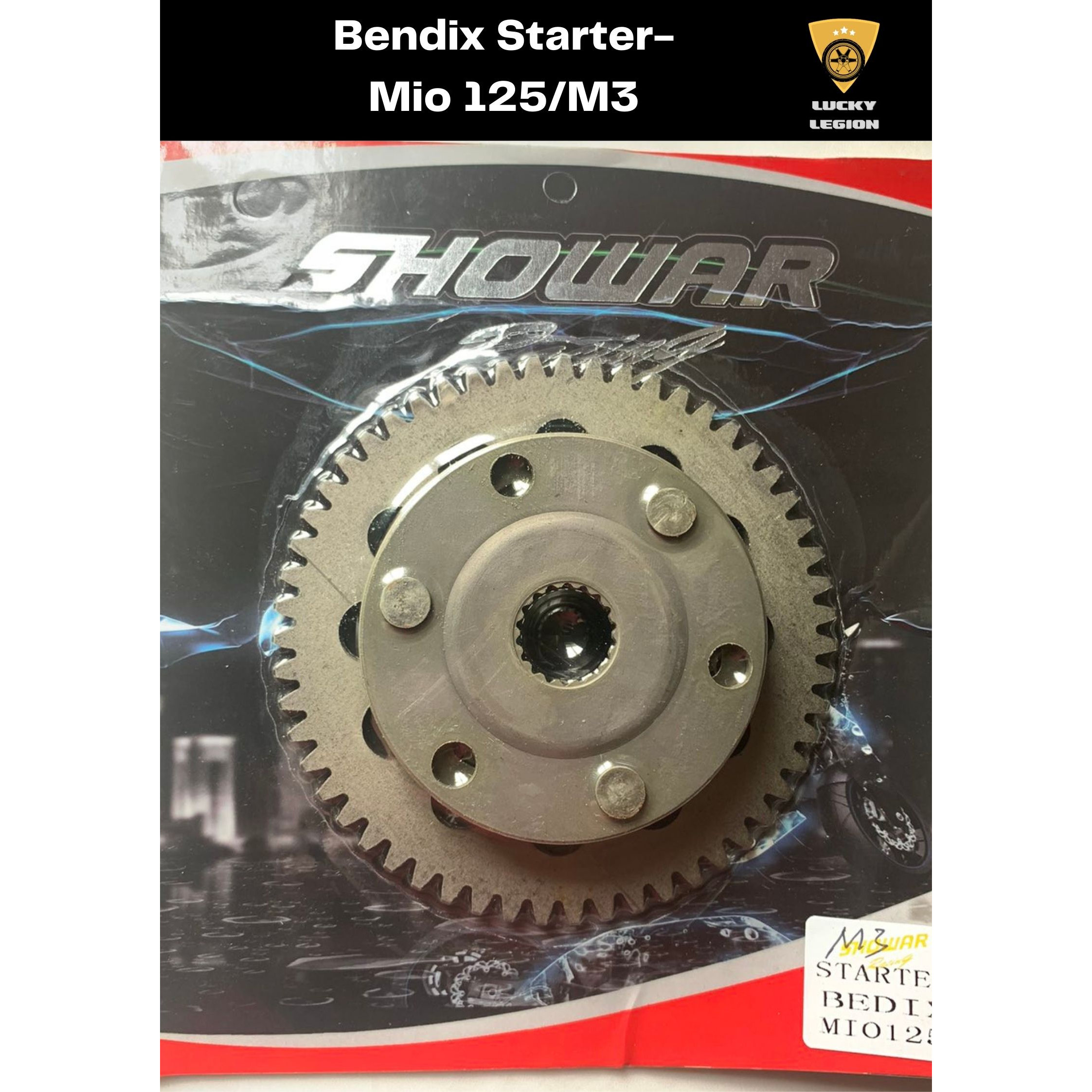 Lucky Legion TTGR Showar Bendix starter Mio/Mio 125/TMX125/Raider 150 ...