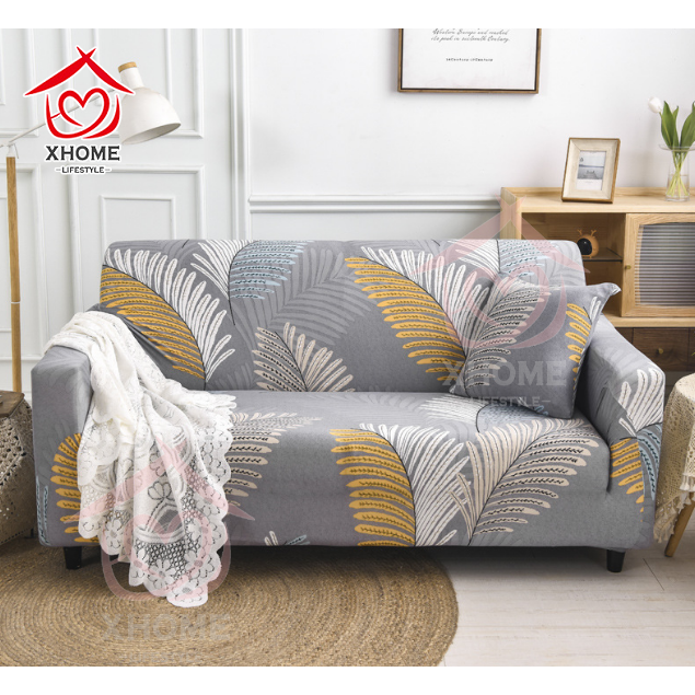 Sales stretchable universal elastic sofa cover set l shape 1 2 3 4 ...