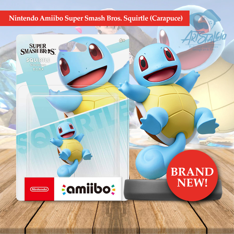 Nintendo Amiibo Super Smash Bros. Squirtle (Carapuce) | Shopee Philippines
