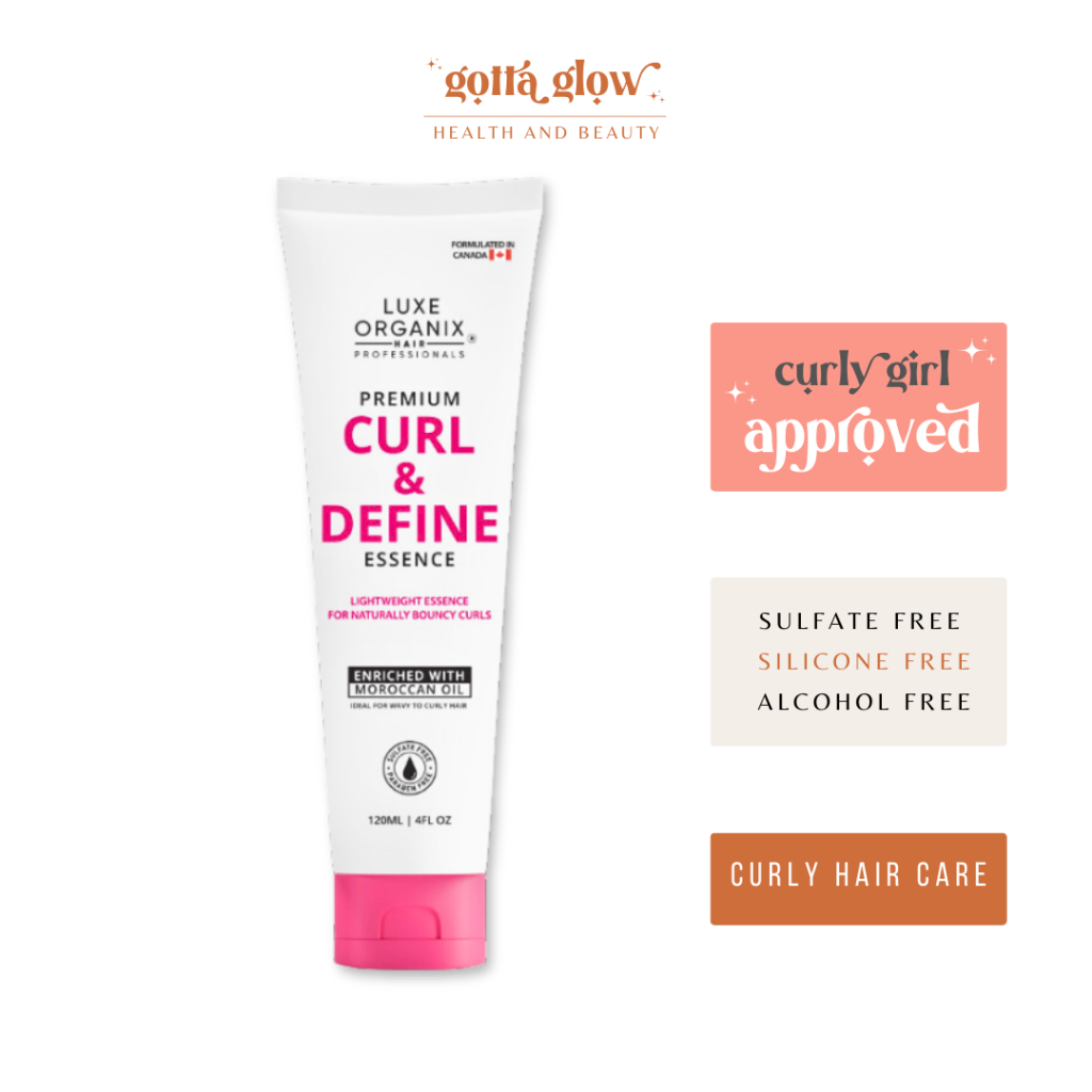 Luxe Organix Premium Keratin Curl & Define Curling Essence Shampoo ...