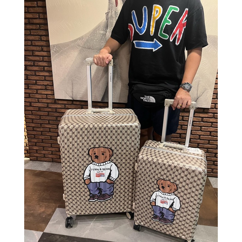 ttwn bear new designluggage 20inches | Shopee Philippines