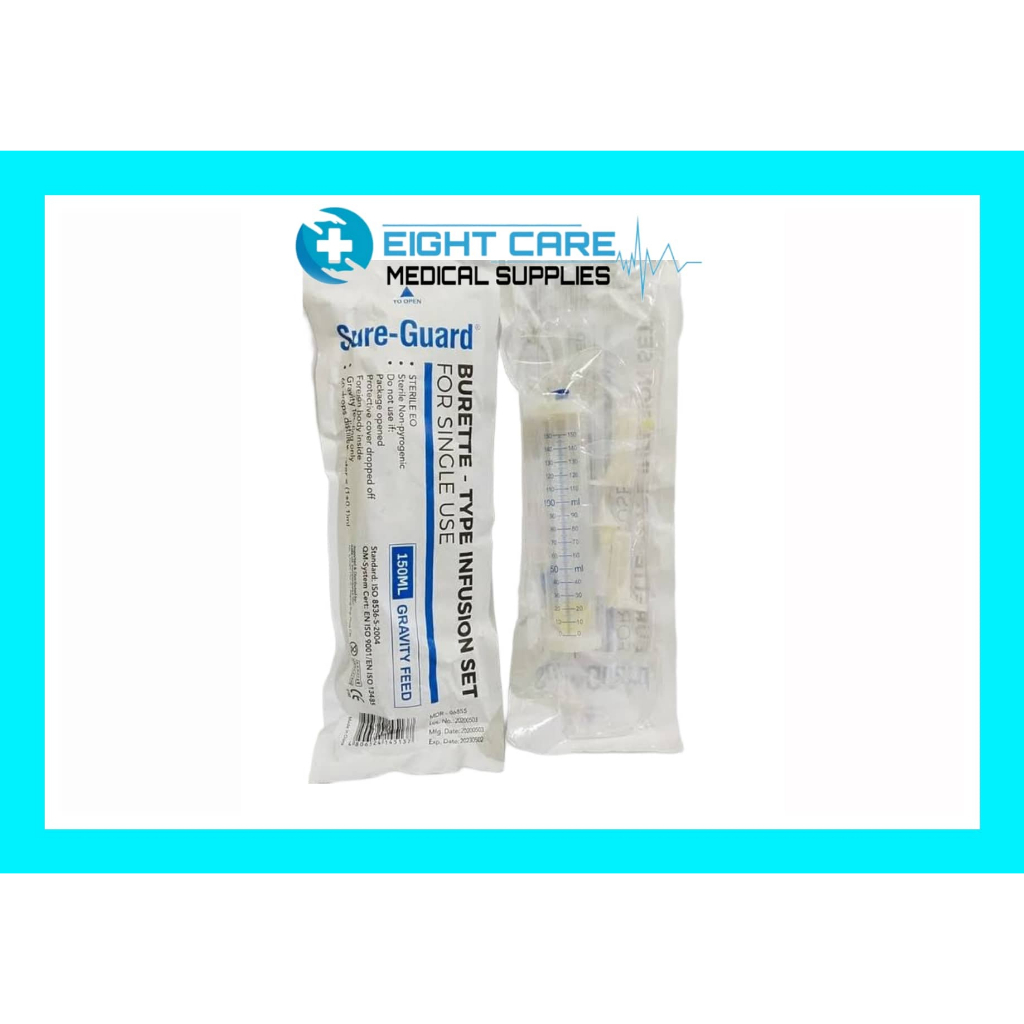 Soluset 150ml I Burette-Type Infusion Set I Gravity Feed I per Piece ...