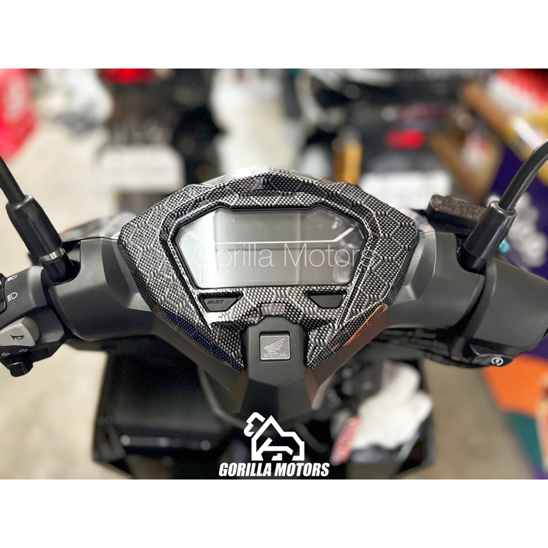 Carbon Honeycomb Panel Visor Garnish for Honda Click V3 125 2023 ...